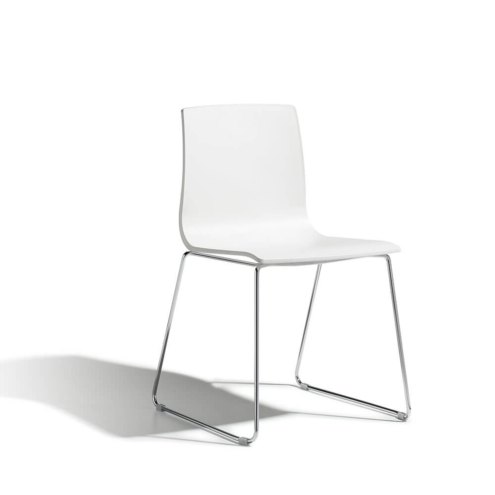 Scab Alice sledge chair - technopolymer seat by A. W. Arter - F. Citton ...