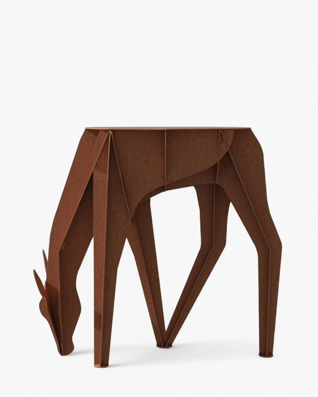 Ibride DIane doe console corten steel