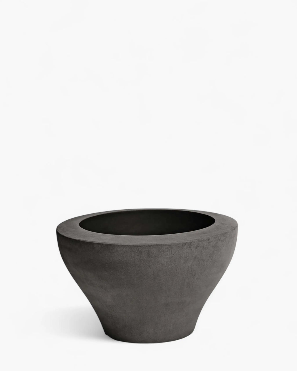 Serralunga Ming planter moleskin by Rodolfo Dordoni