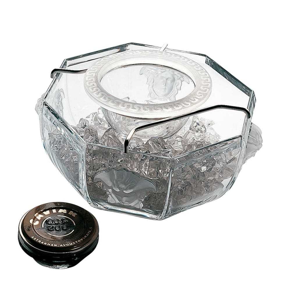 Versace meets Rosenthal Medusa Crystal Lumiere coppa caviale 100 ml