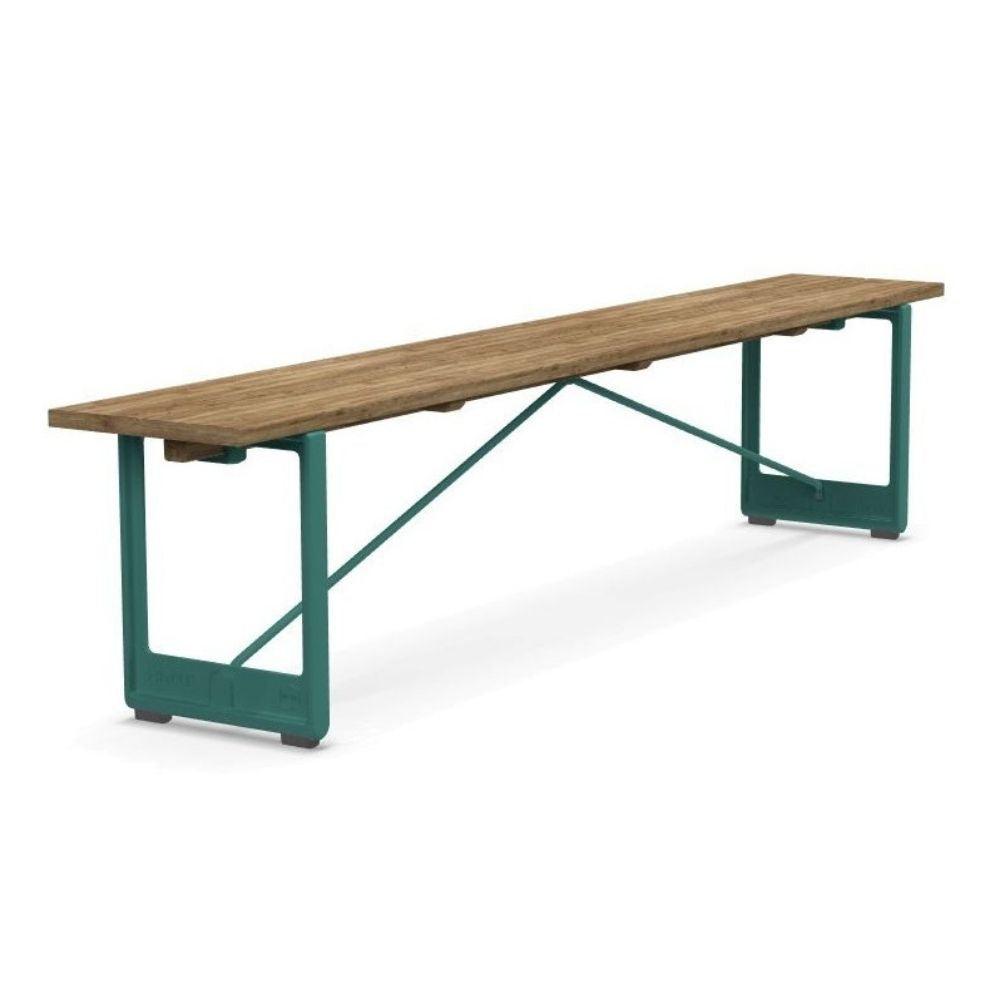 Magis Brut bench with colored structure 220x35 cm.
