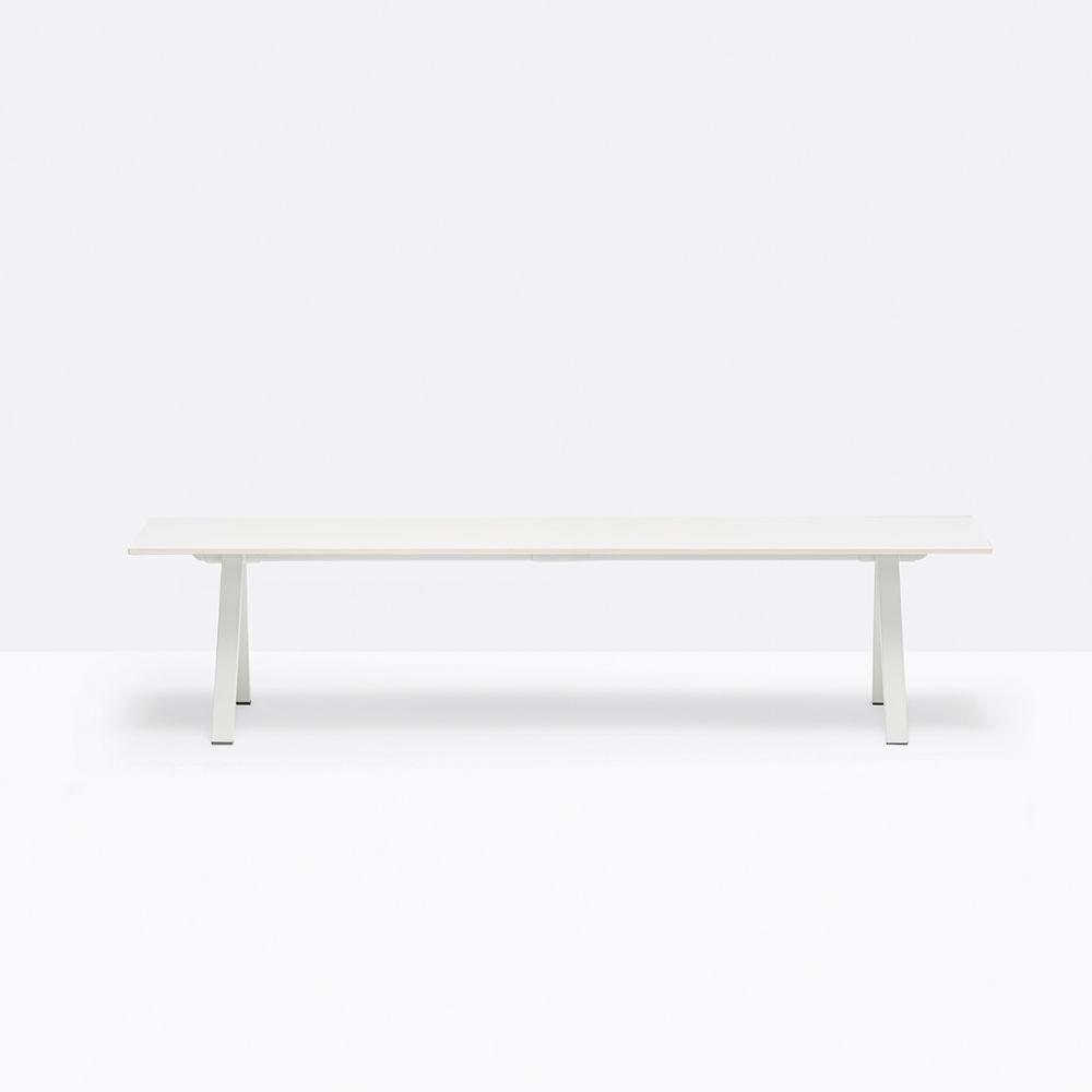 Pedrali Arki Bench modular bench white 78.35x14.18 inch
