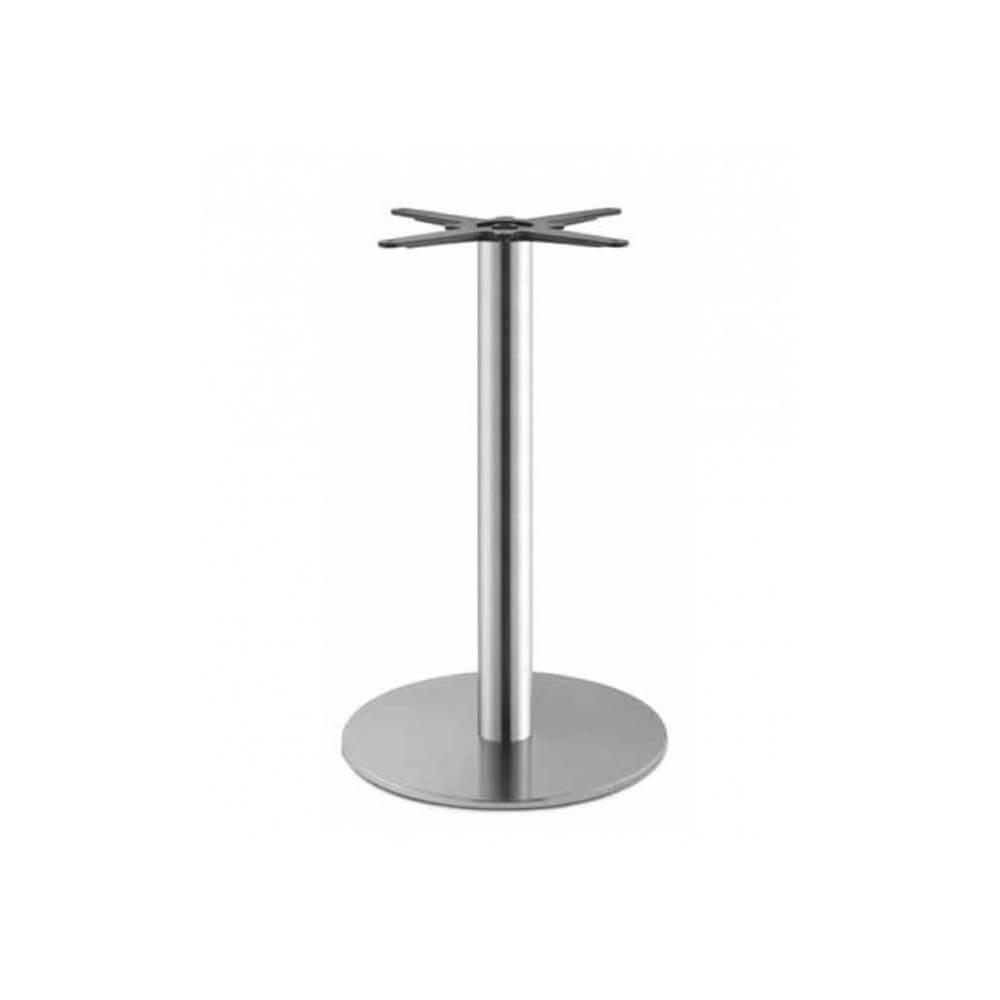 Pedrali Inox 4401 bar table base H.73 cm.