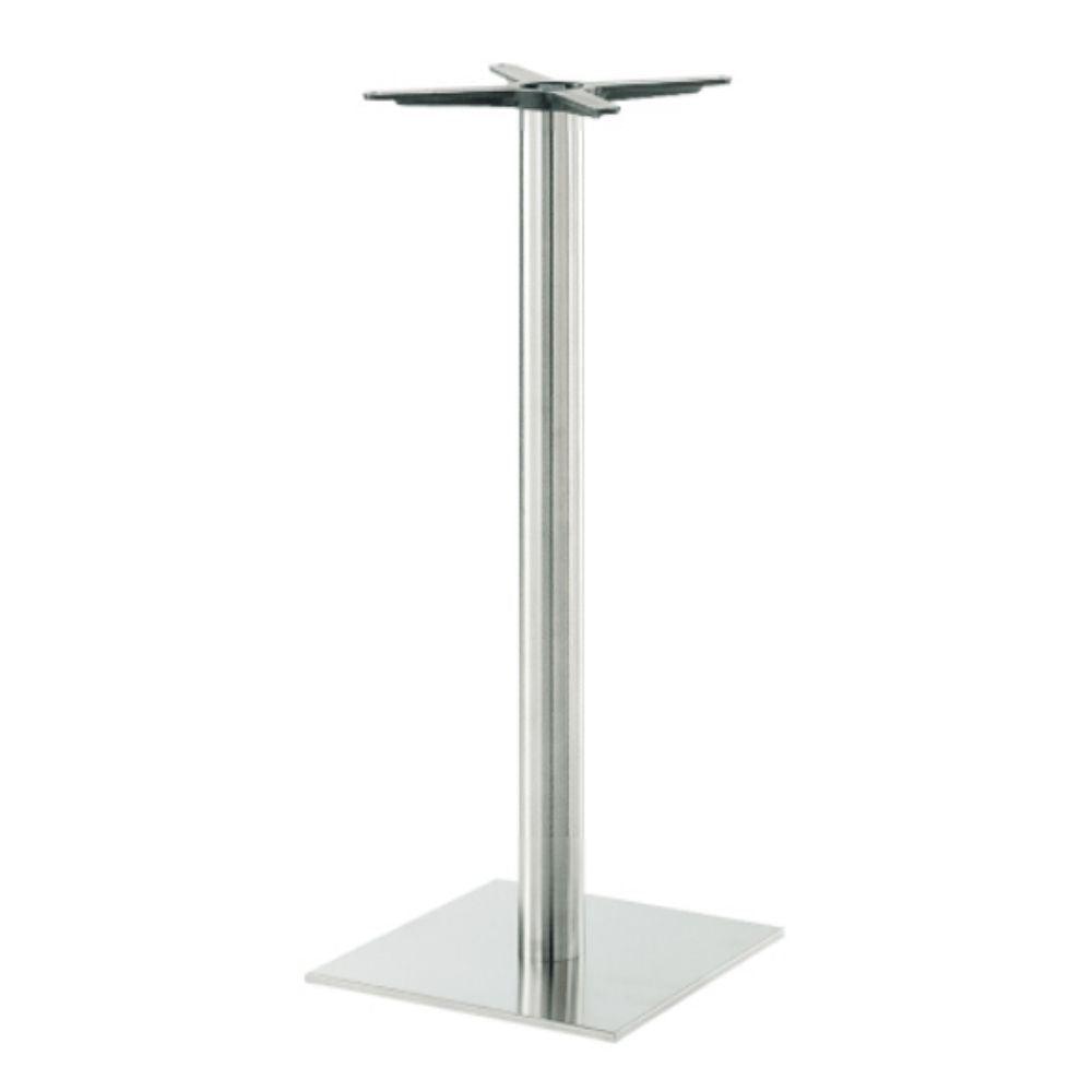 Pedrali Inox 4424 table base brushed steel H.110 cm.