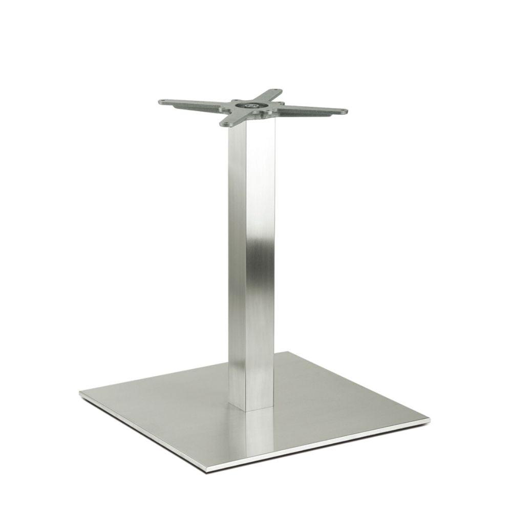 Pedrali Inox 4491 table base brushed steel H.73 cm.