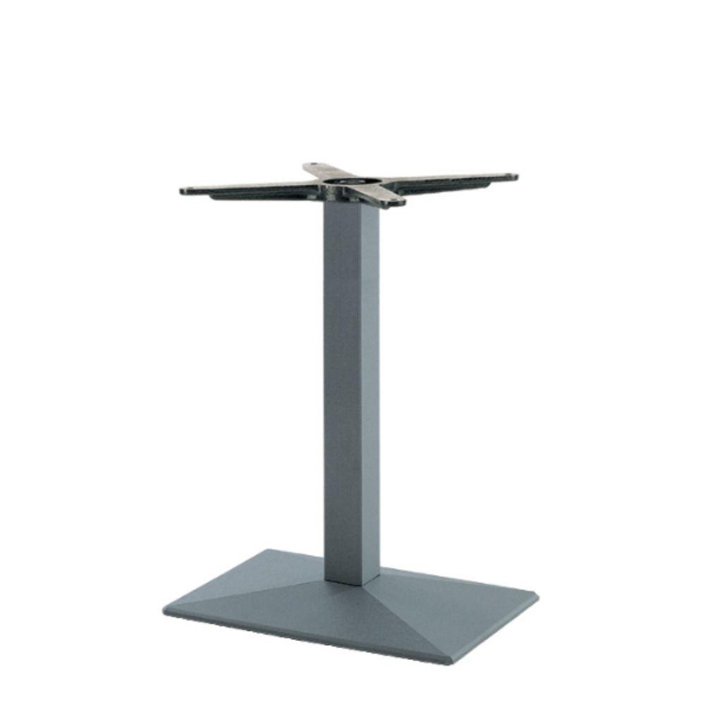 Pedrali Quadra 4570 rectangular table base black H.73 cm. – ShopDecor